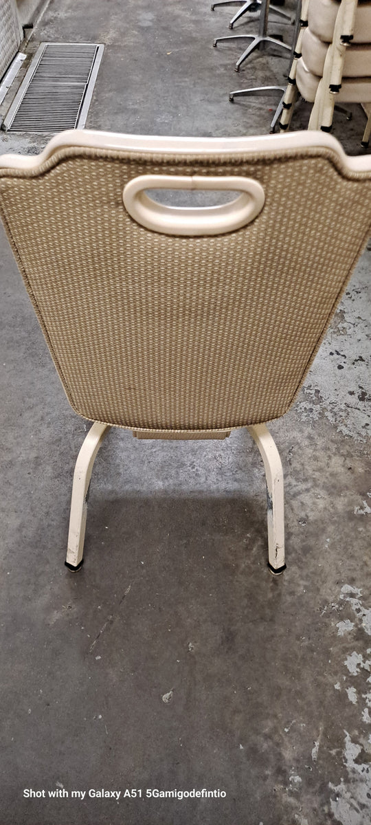 Smokey Beige Vinyl Gasser Chairs – Improved Seating